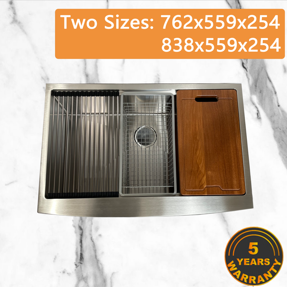 Bulter Kitchen Sink Combo [44-HF3022/3322] – Maxten Bathrooms