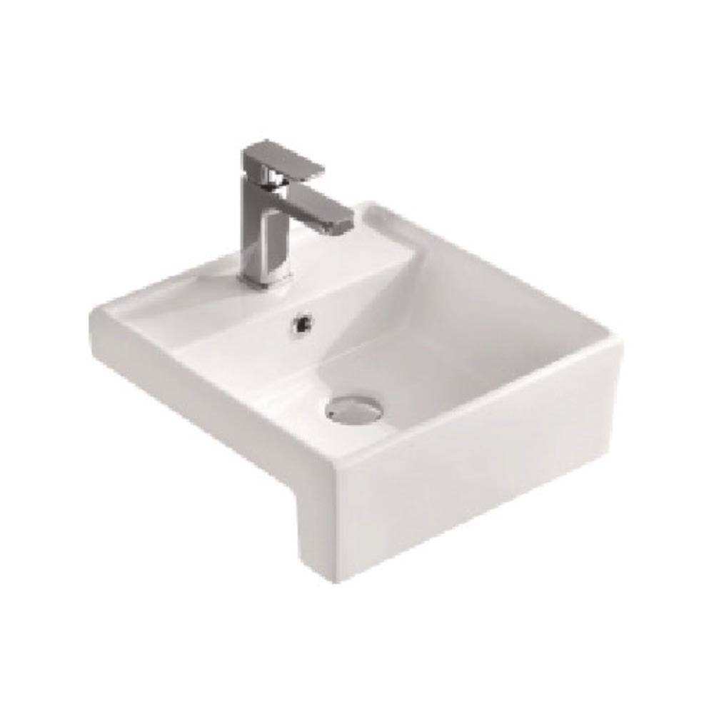 Semi-recess Basin 480x370x130mm [19-PSR4837] – Maxten Bathrooms